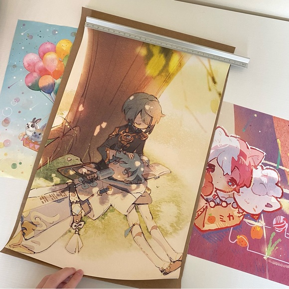 Rainubrew | Wall Decor | Rainubrew Genshin Impact Chongyun Xingqiu ...